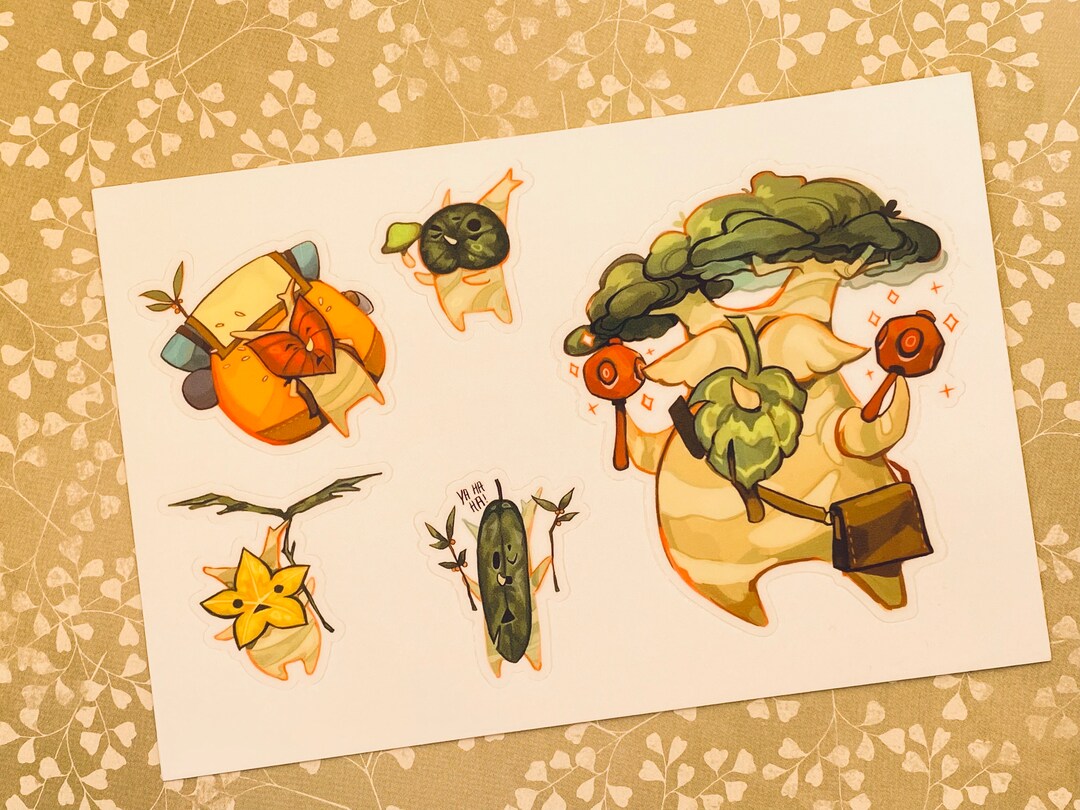 Korok and Hetsu Sticker Sheet - Etsy