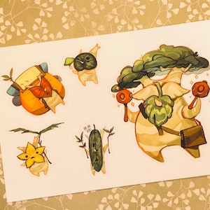 Korok and Hetsu Sticker Sheet - Etsy