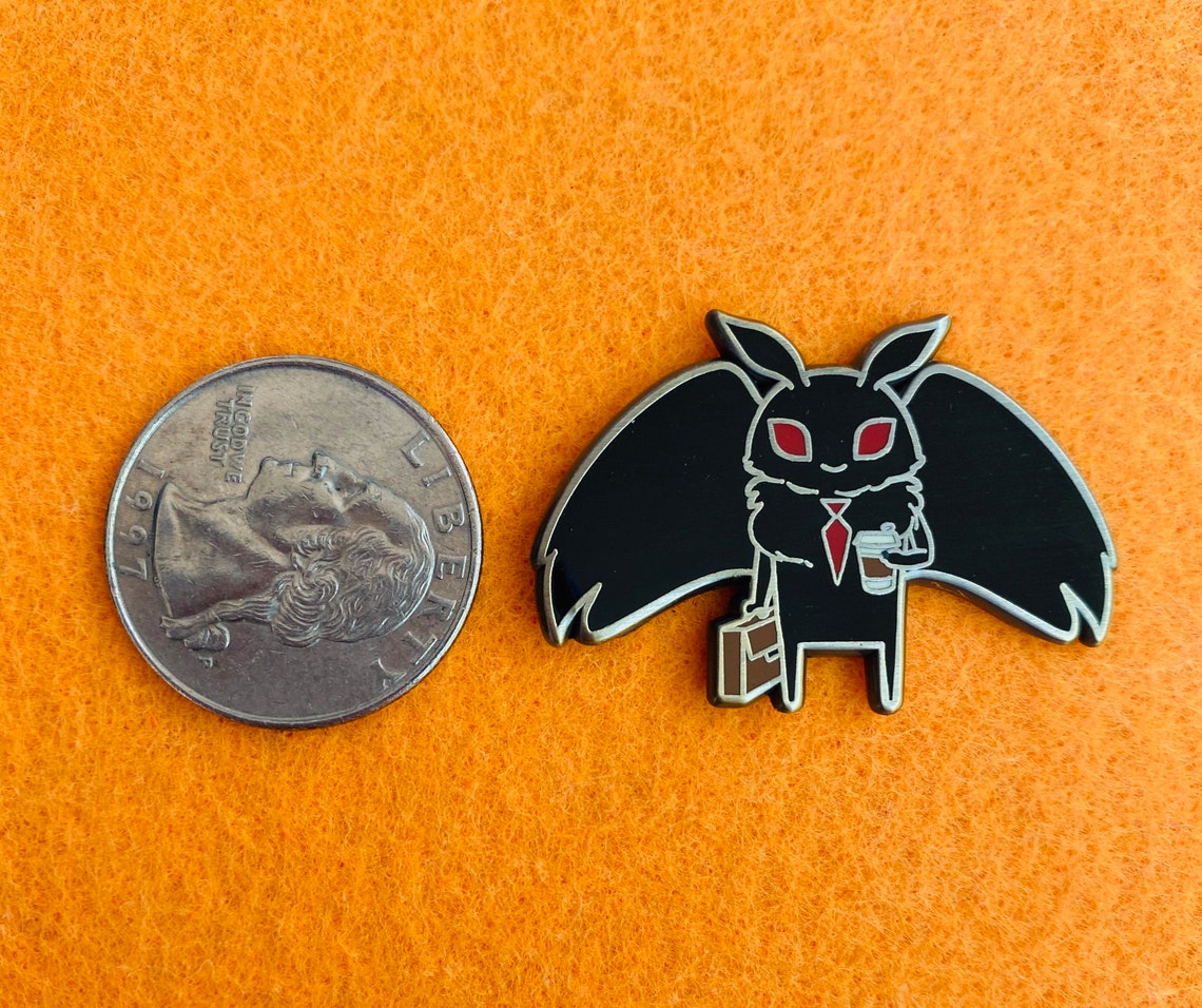 Cryptid Business Enamel Pins | Etsy