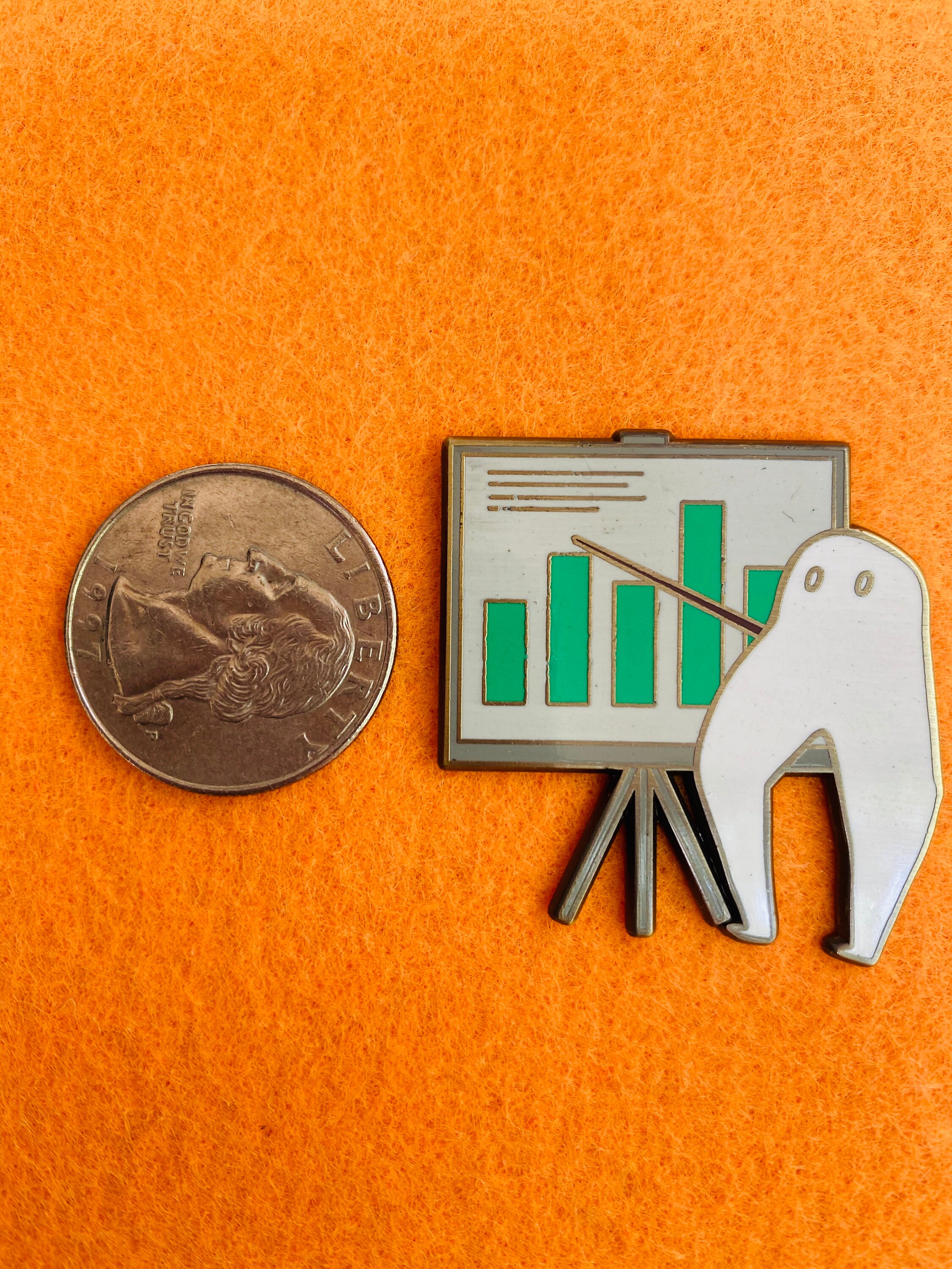 Cryptid Business Enamel Pins | Etsy