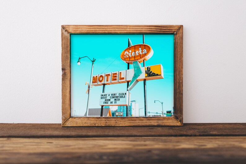 Vintage Sign Motel Sign Neon Sign Art Wall Decor Vintage - Etsy