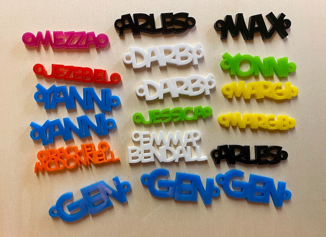 Laser Cut Acrylic Names/words - Etsy
