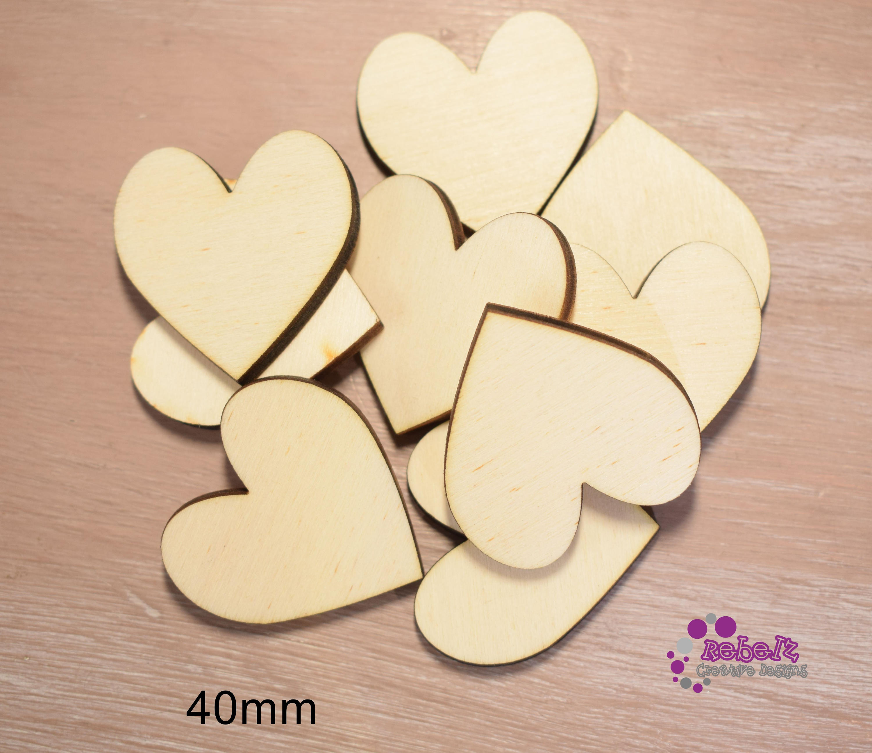 Laser Cut Embellishments Cogs Bows Flowers Hearts Paw Prints - Etsy UK