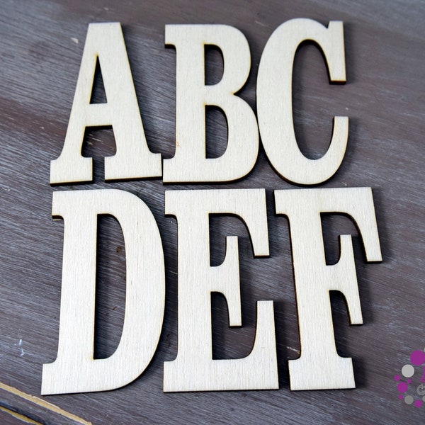 Laser Cut Letters - Etsy UK