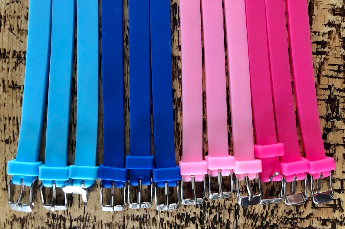 Laser Engraved Personalised Silicone Adjustable Bracelet - Etsy