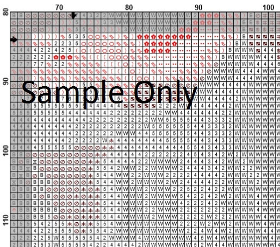 Berner Christmas Ornaments Chart/pattern. Beautiful Xmas - Etsy