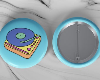 Record player pin | Etsy