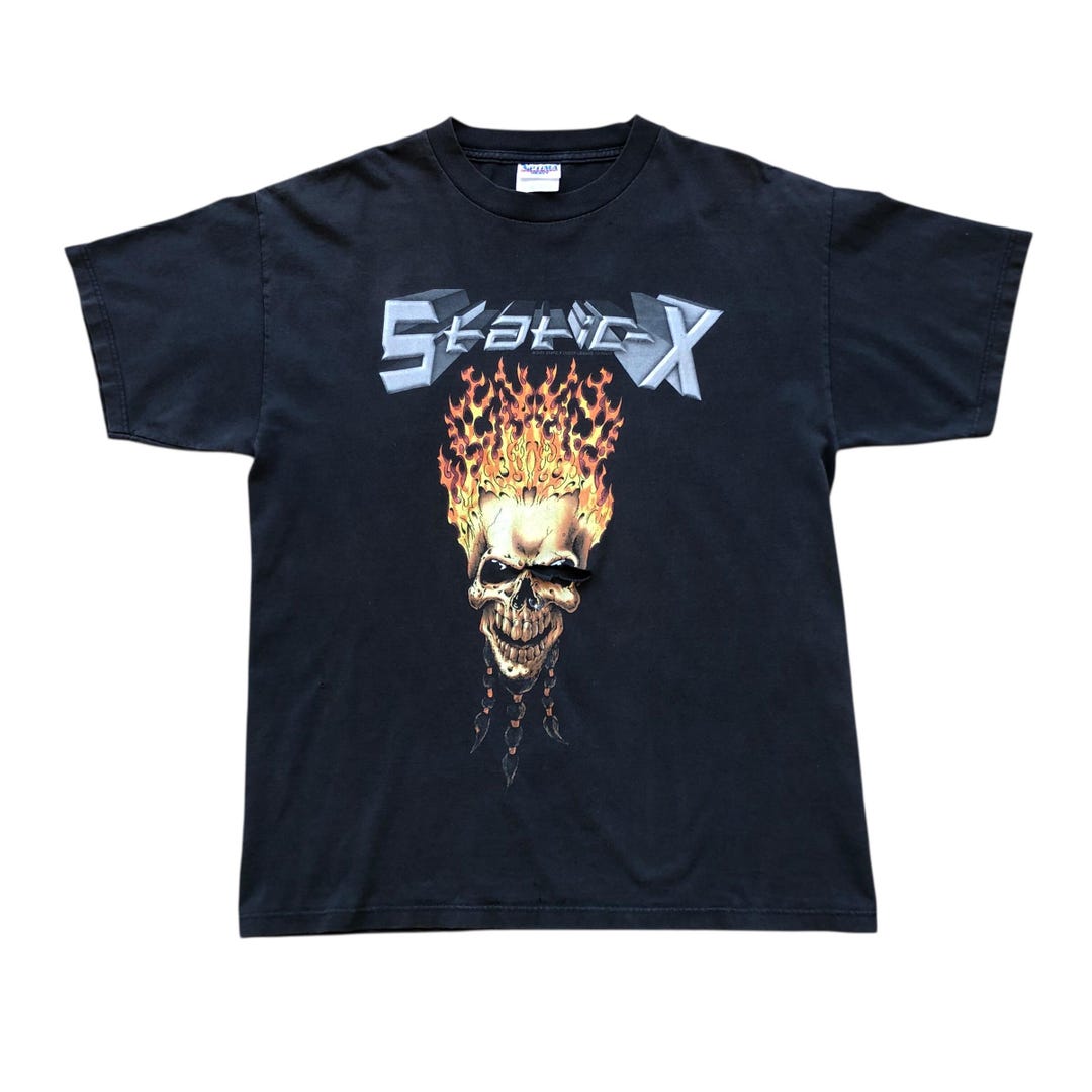 2001 Static-x Vintage Tee - Etsy
