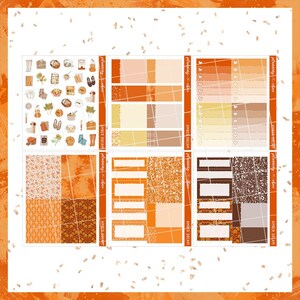 Amber Dream / Weekly Kit / Printable Planner Stickers / Erincondren ...