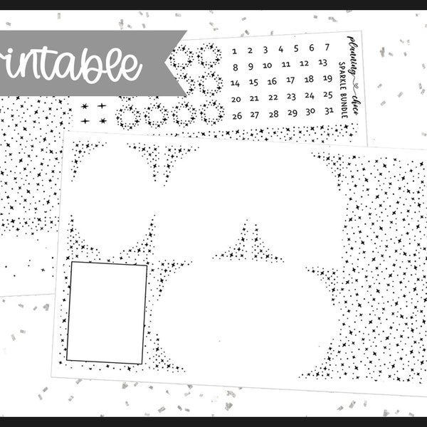 Sparkle Printable - Etsy