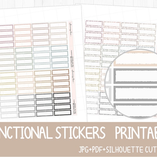 SALE 100 Checklist Full Box Clipart List Full Box Rainbow | Etsy