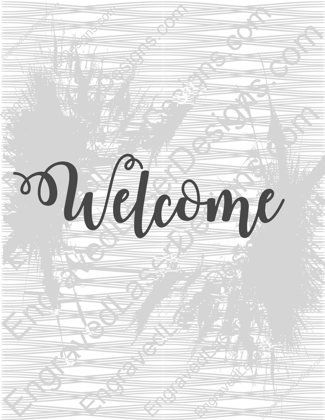 Welcome Text Logo Vector Car Emblem SVG Cut File Print - Etsy Australia