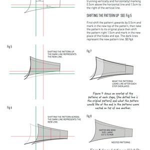 How to Grade a Bra and Brief - Etsy