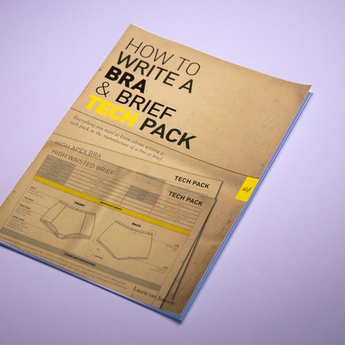 How to Spec a Bra and Brief E-book | Etsy