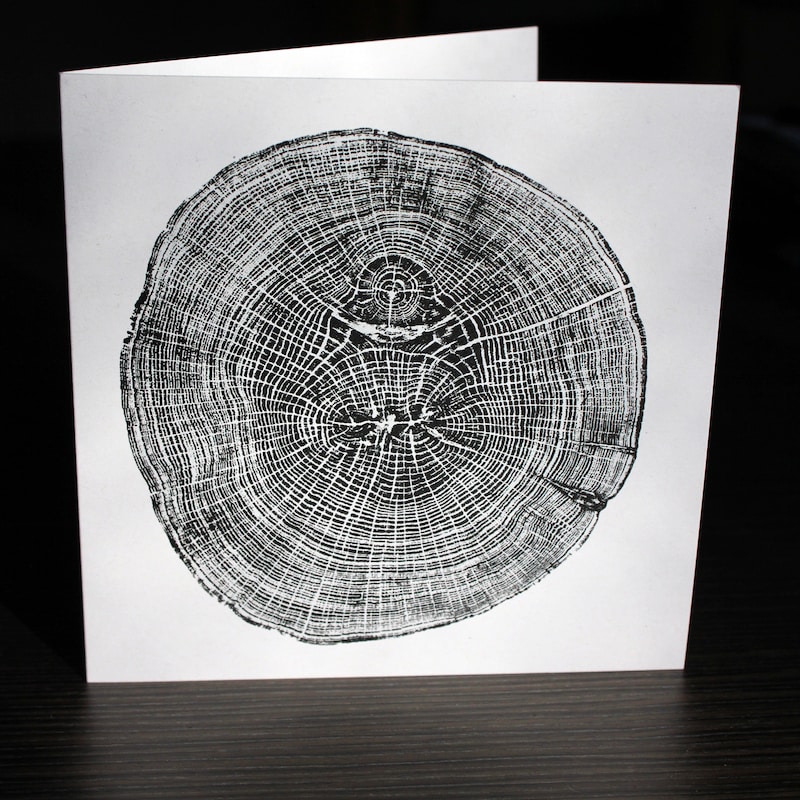 Oak Tree Greetings Card - Etsy UK