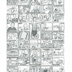 Custom Illustration Comic Strip Commission Original Ink - Etsy