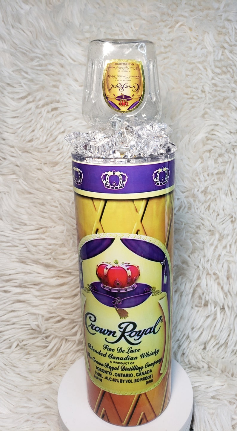 Crown Royal 20 Oz. Straight, Double Insulated Tumbler With or Without ...