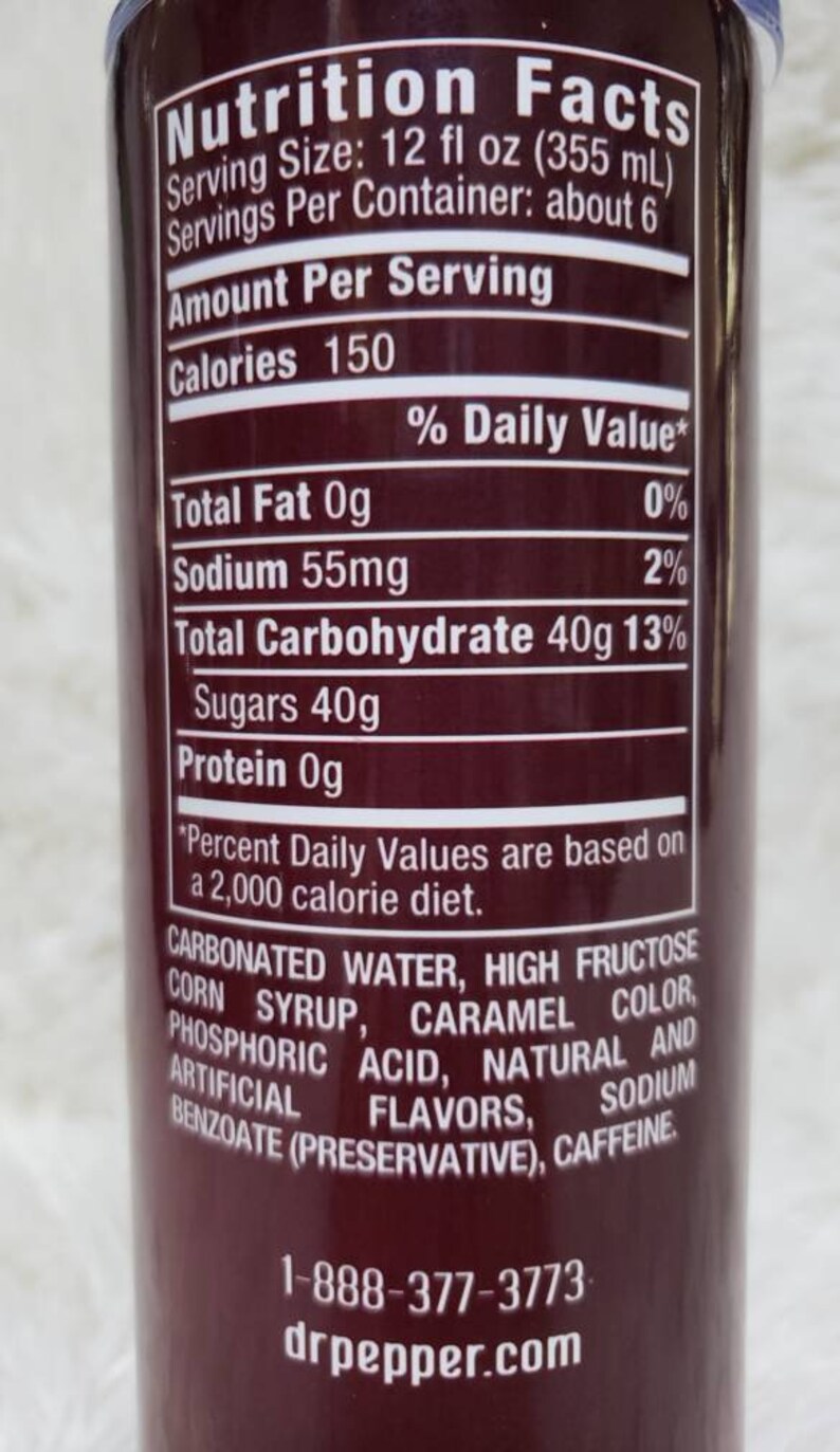 Dr. Pepper, 20 Oz. Straight, Double Insulated Tumbler With Straw and ...
