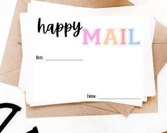 Printable Teacher Mail Boho Rainbow, Back to School, Teacher Printable ...