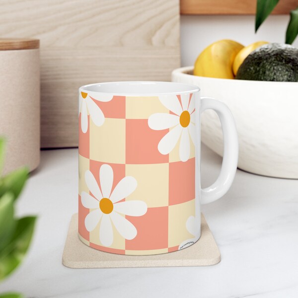 Daisy Mug - Etsy