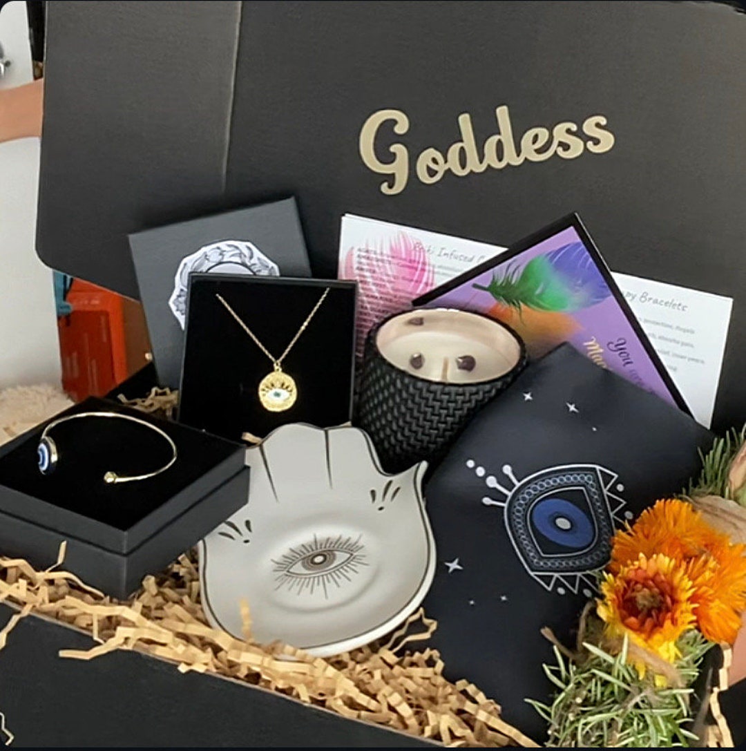 Evil Eye Goddess Protection Pamper Box, Gift Box Set, Witch ...