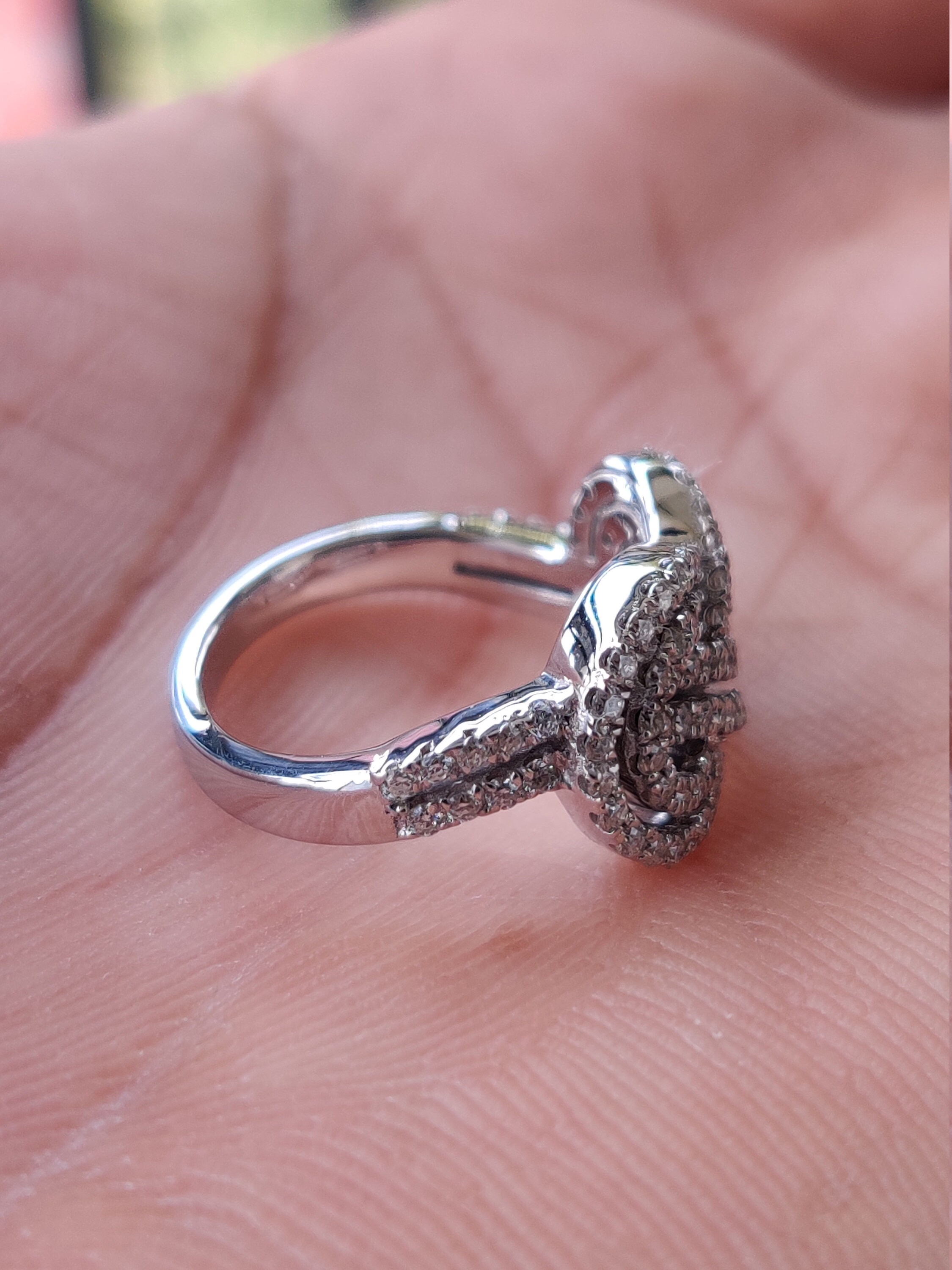 Moissanite Ring 1.84 Ct Round Cut Colorless Moissanite | Etsy