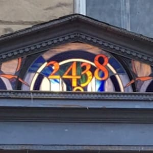 Stained Glass Address - Etsy