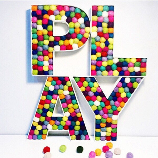 Playroom Letters - Etsy