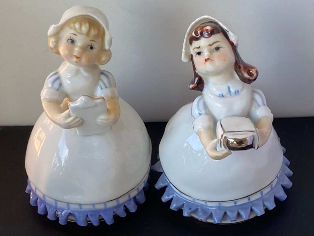 Lefton Nurse Figurines 1950s Set of 2 - Etsy