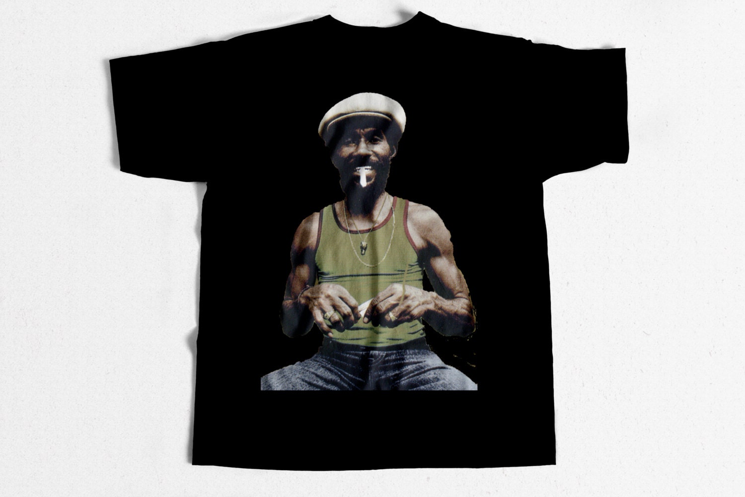 Vintage Reggae T-shirt Lee Perry - Etsy