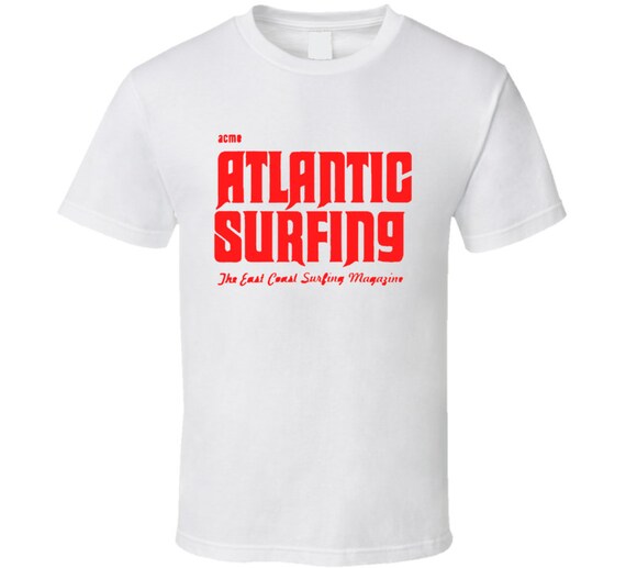 Vintage Surf T-shirt Atlantic Surfing Magazine 1966 | Etsy