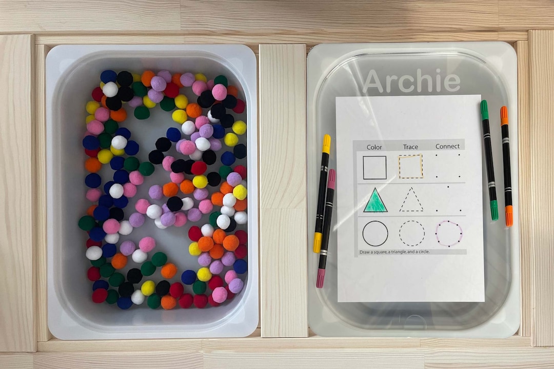 Acrylic Whiteboard Insert for IKEA FLISAT, Sensory Play - Etsy