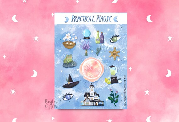 Practical Magic Poster Style Print/practical Magic - Etsy