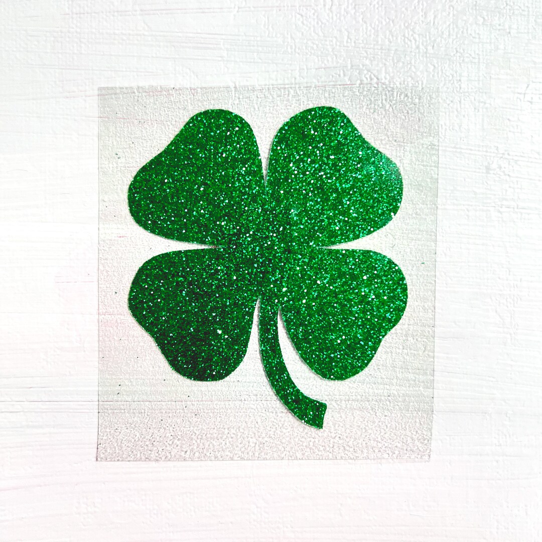 Shamrock, Four Leaf Clover Iron-on Transfer St Patrick's Day, Good Luck ...