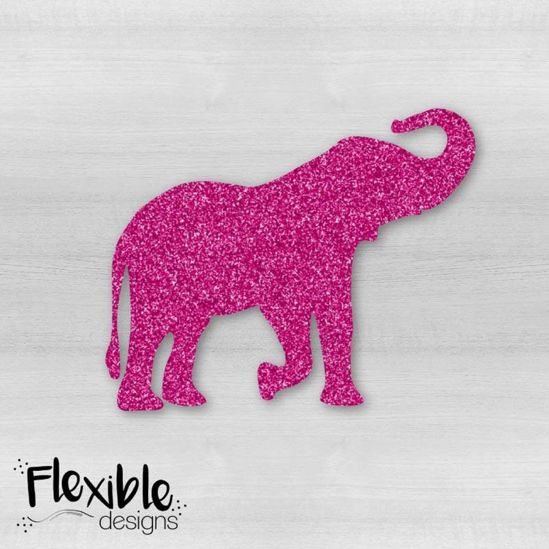 Elephant Iron-on Transfer - Heat Transfer Vinyl Decal, Birthday Party ...