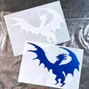 Dragon Iron-on Transfer Heat Transfer Vinyl Decal, DIY Shirts, Backpack ...