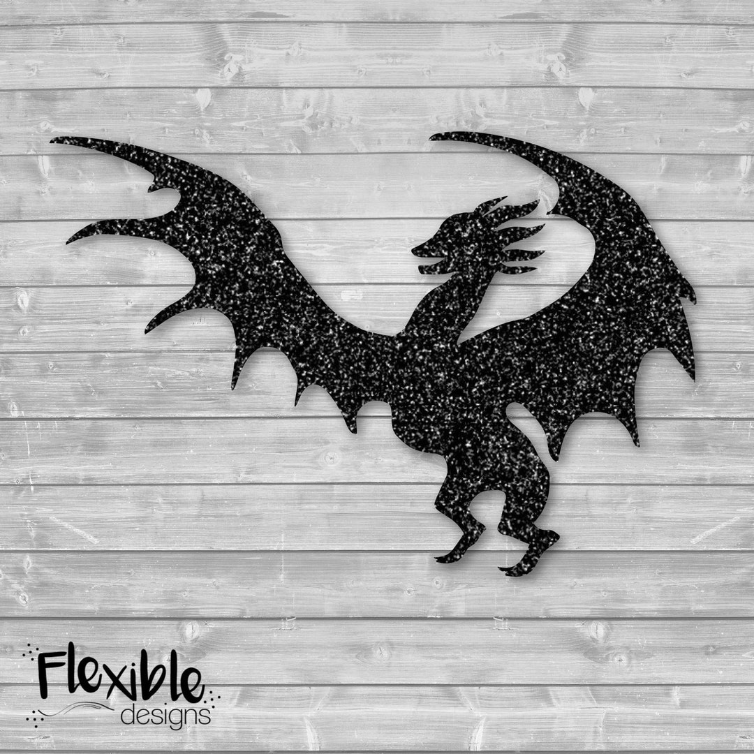 Dragon Iron-on Transfer Heat Transfer Vinyl Decal, DIY Shirts, Backpack ...
