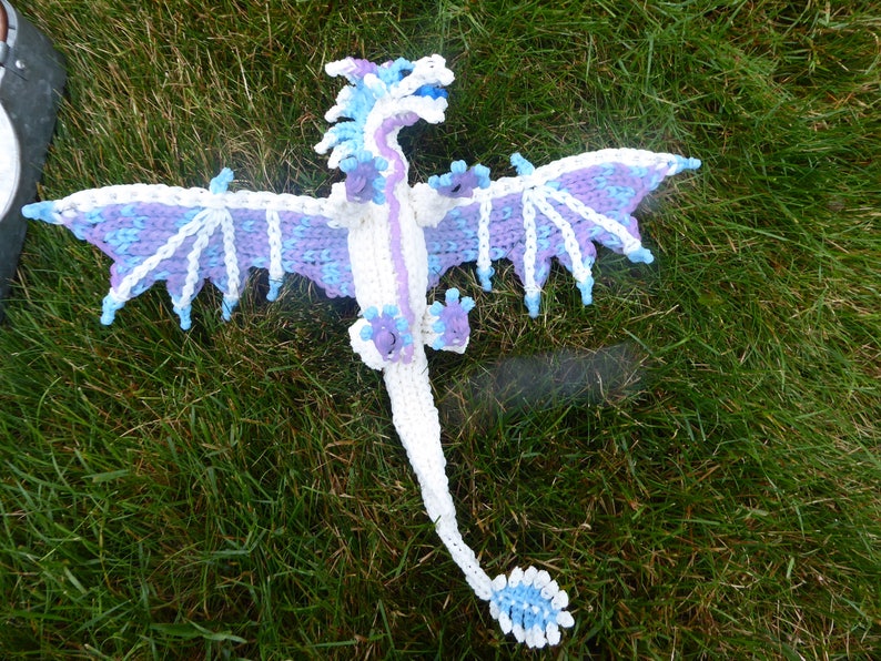 Rainbow Loom Winter/icewing From Wings of Fire With Color Changing ...