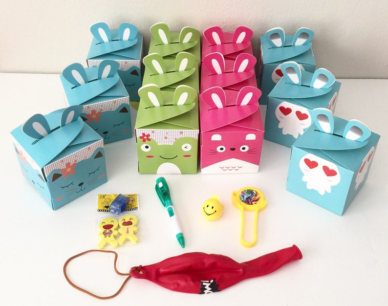 12x Pack Goody Bags Pre Made & Filled With Toys Boys Girls - Etsy
