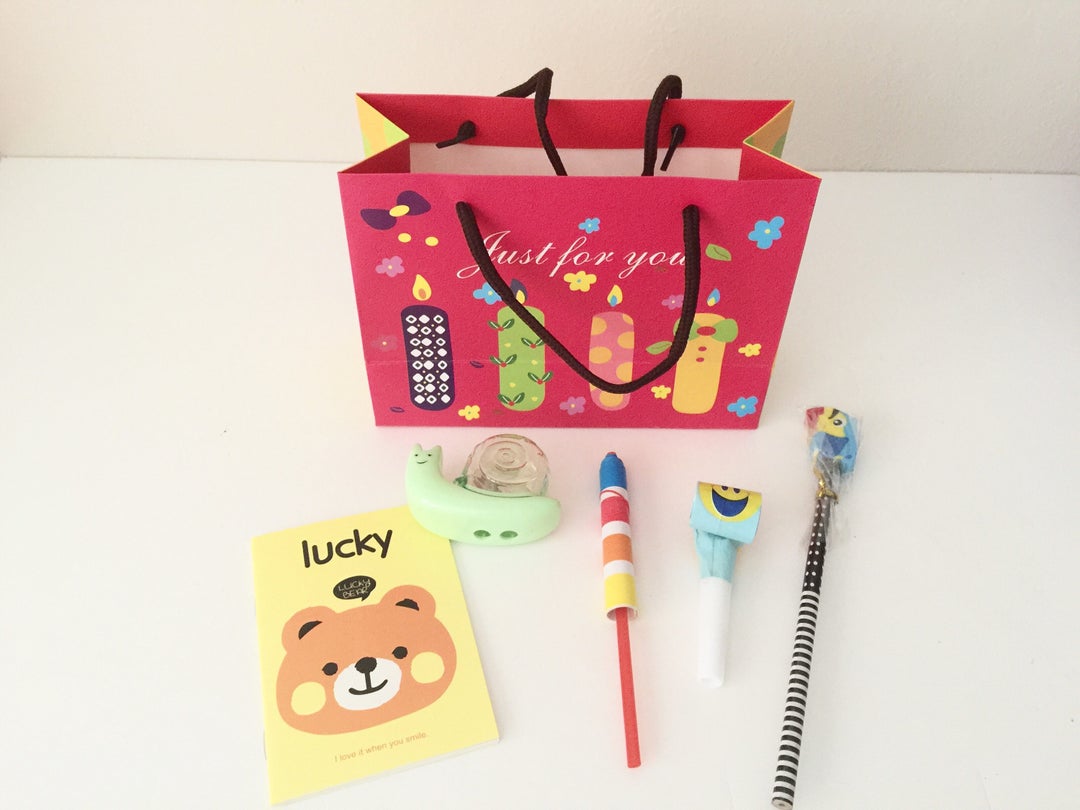 12x Party Favor Goody Bags, Toys, Candy, School Supplies - Etsy