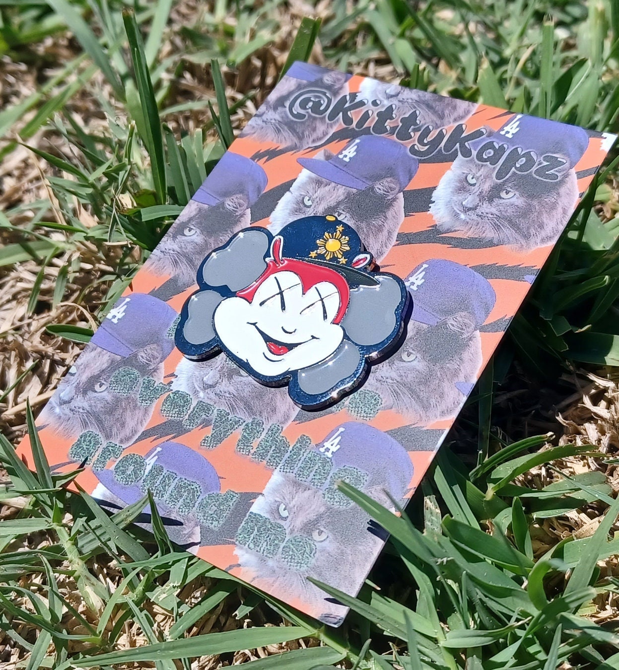 KAWS X Jollibee Pin - Etsy