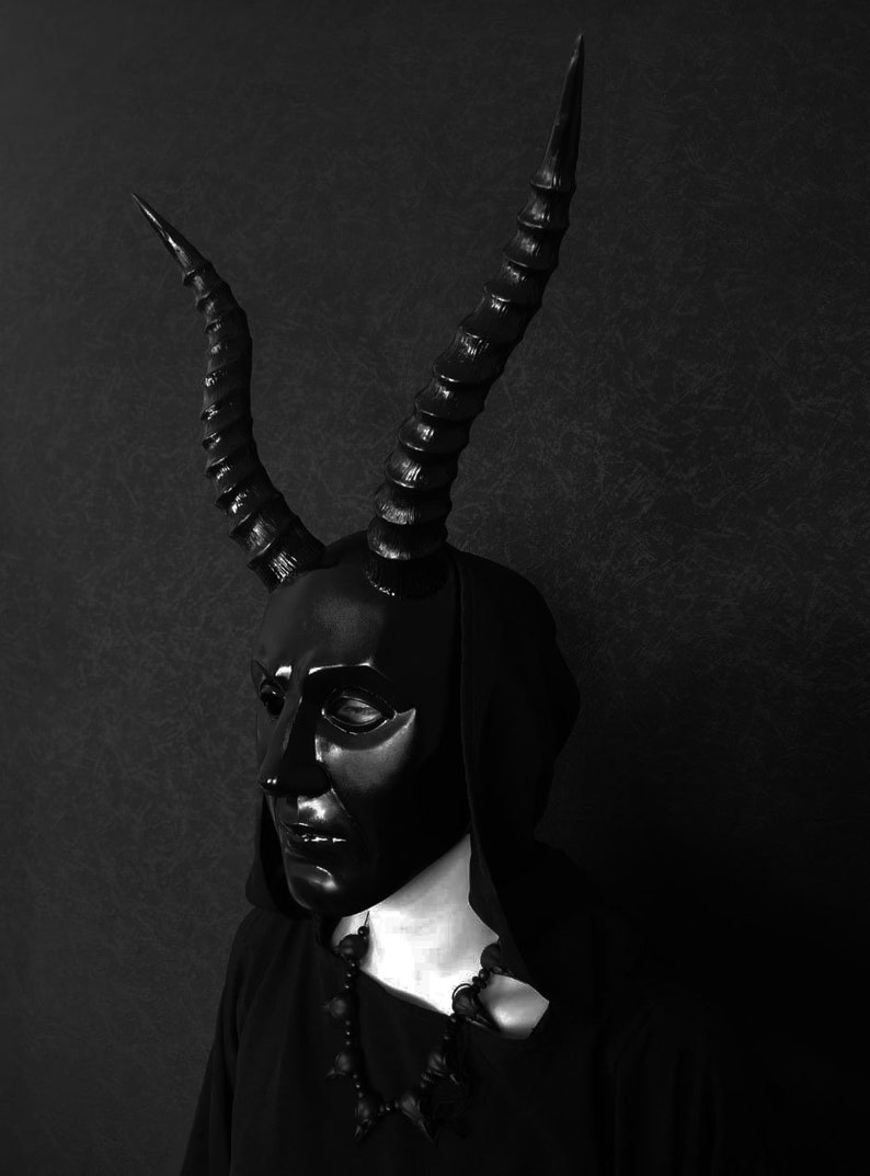 Carnival Mask. Devil mask. Demon mask. Horns mask. Halloween | Etsy