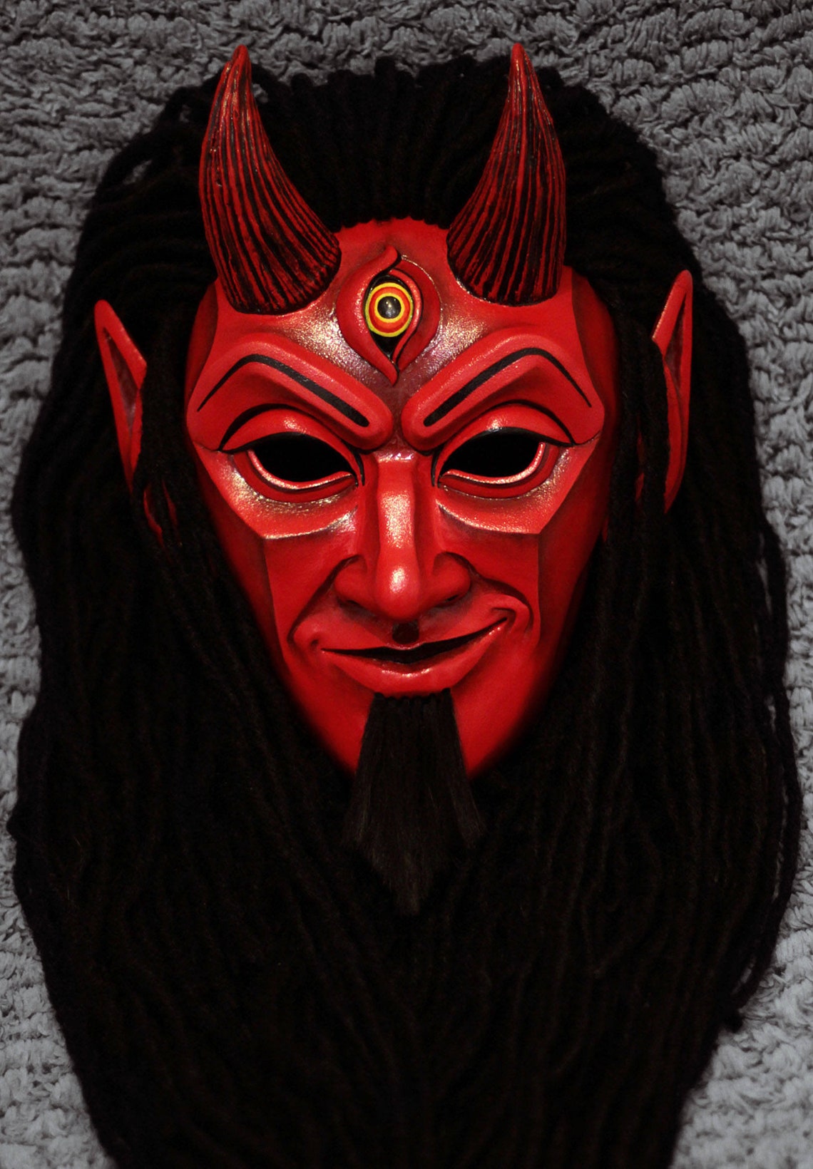 Lucifer Mask. Demon Mask. Devil Mask. Satan Mask. Halloween | Etsy