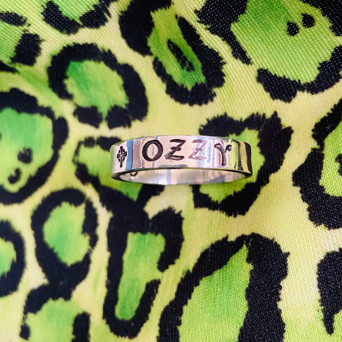 Ozzy Osbourne Stacking Ring Black Sabbath Jewellery | Etsy