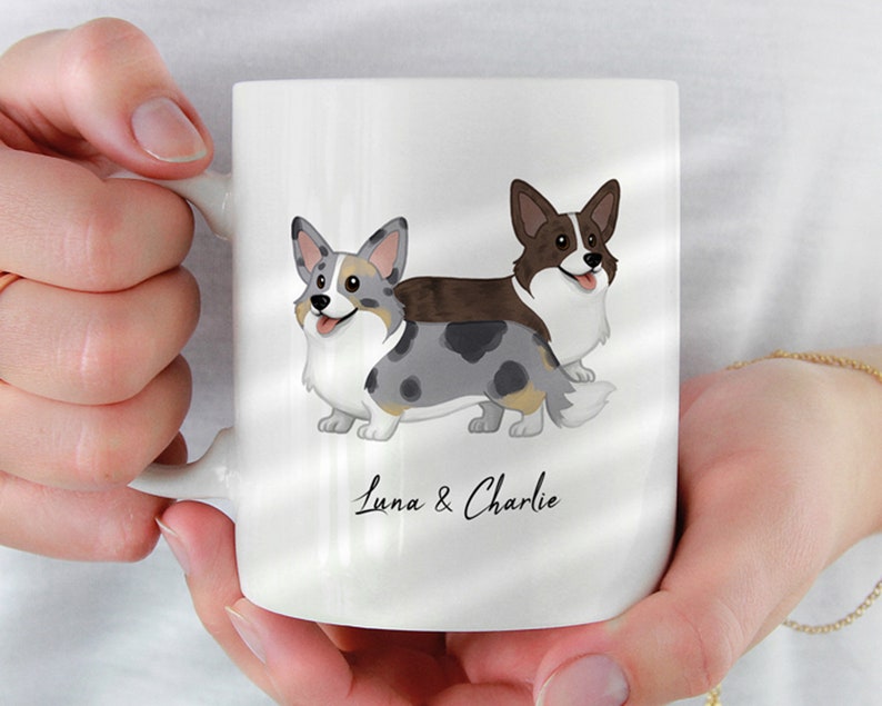 Custom Corgi Mug, Personalized Corgi Gift, Corgi, Corgi Owner Gift ...