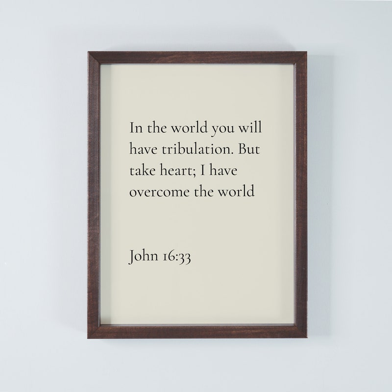 Bible Verse Poster - Etsy