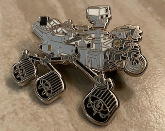 NASA Gift, Aerospace Engineer Gift, Perseverance Mars Rover Enamel Pin ...