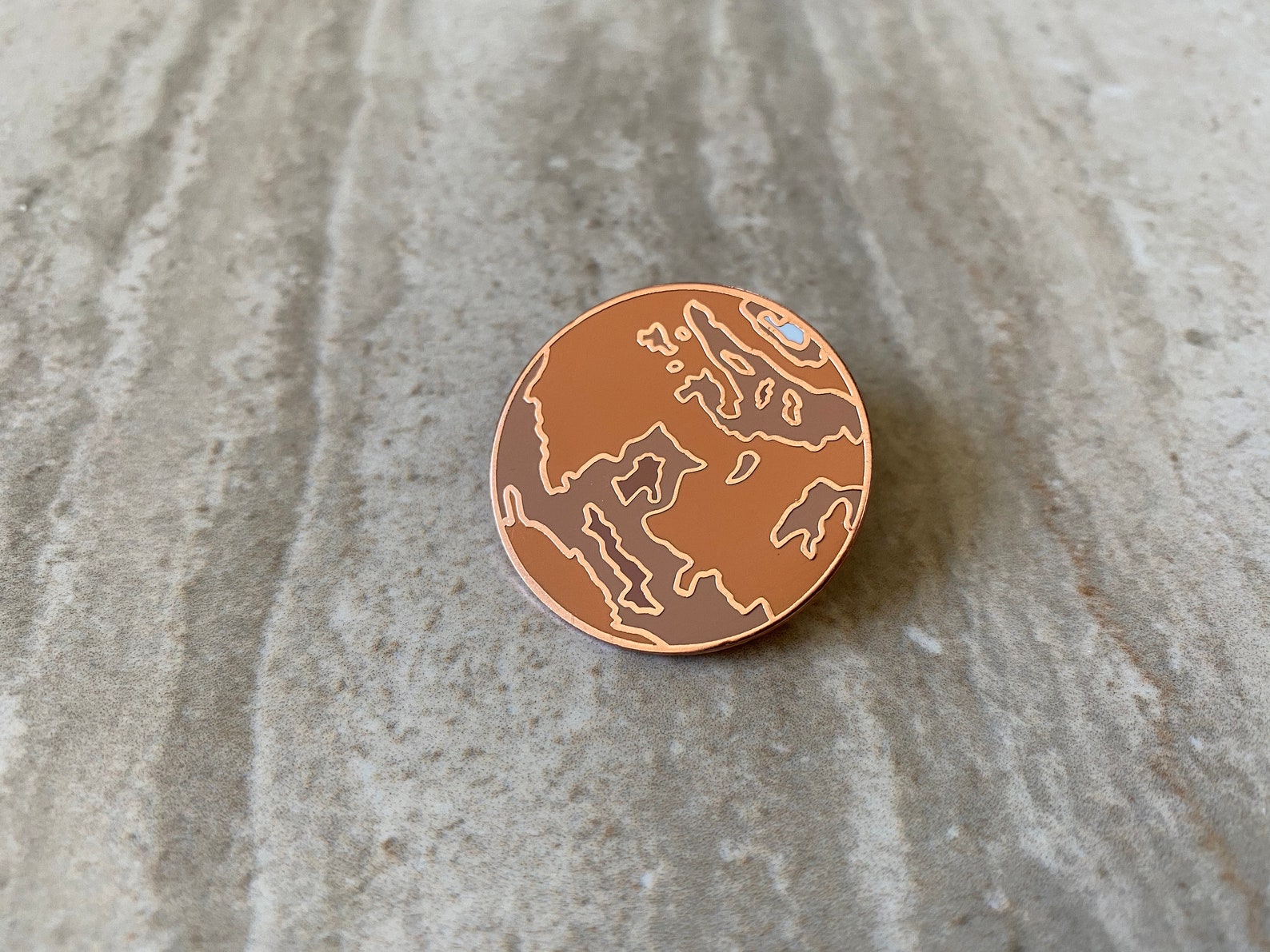 Mars Hard Enamel Pin - Etsy