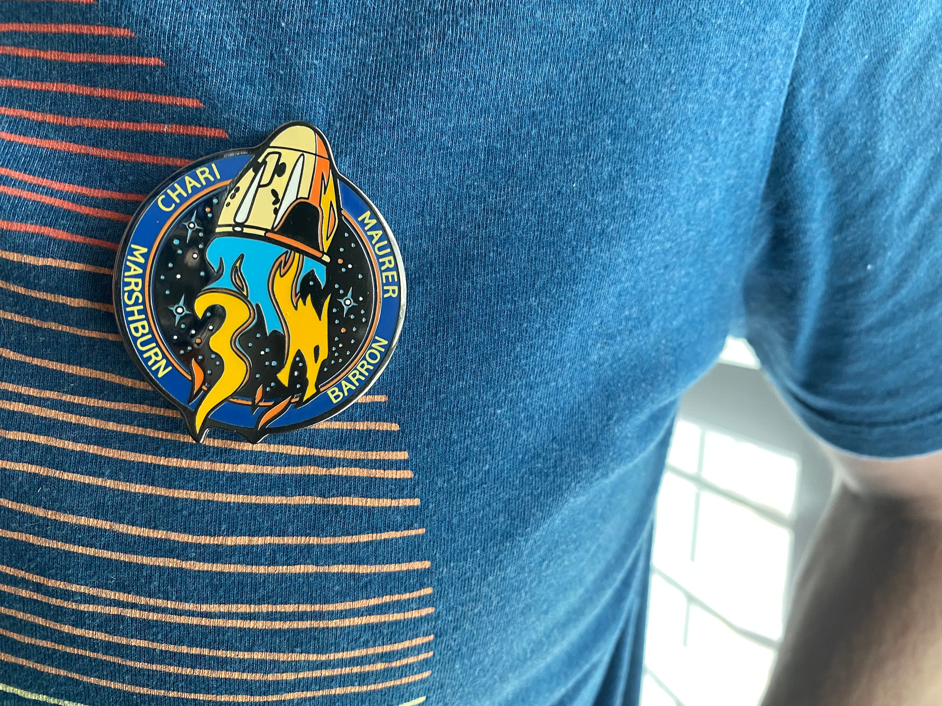 NASA Crew-3 USCV-3 Mission Patch Hard Enamel Pin - Etsy