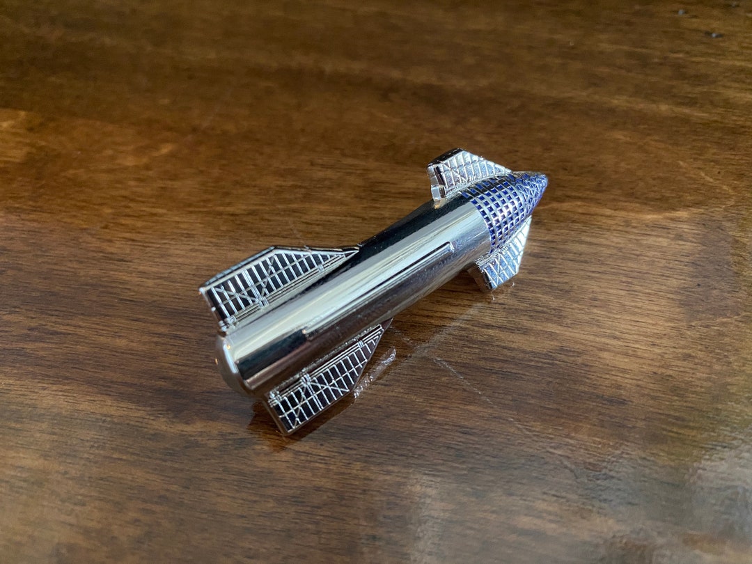 Starship 3D Enamel Pin - Etsy